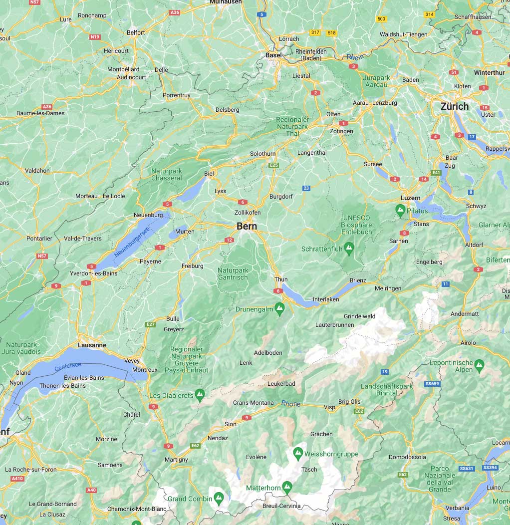 Sehenswürdigkeiten / Berner Oberland Pass